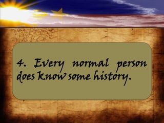 historical facts | PPTX