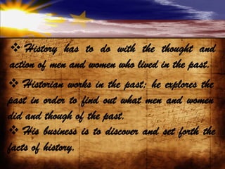 historical facts | PPTX