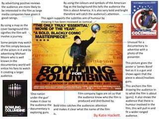 Bowling For Columbine Poster