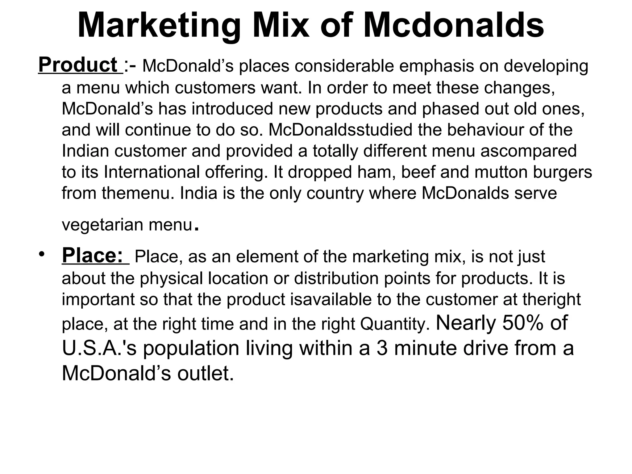 Mcdonald Case Study | PPT