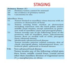 CARCINOMA MAXILLARY SINUS MANAGEMENT RADIATION ONCOLOGY | PPTX