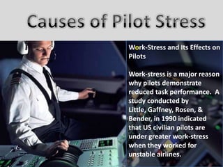 FECTS OF STRESS AND FATIGUE ON PILOTS | PPTX
