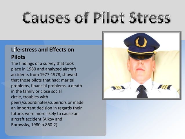 FECTS OF STRESS AND FATIGUE ON PILOTS | PPTX