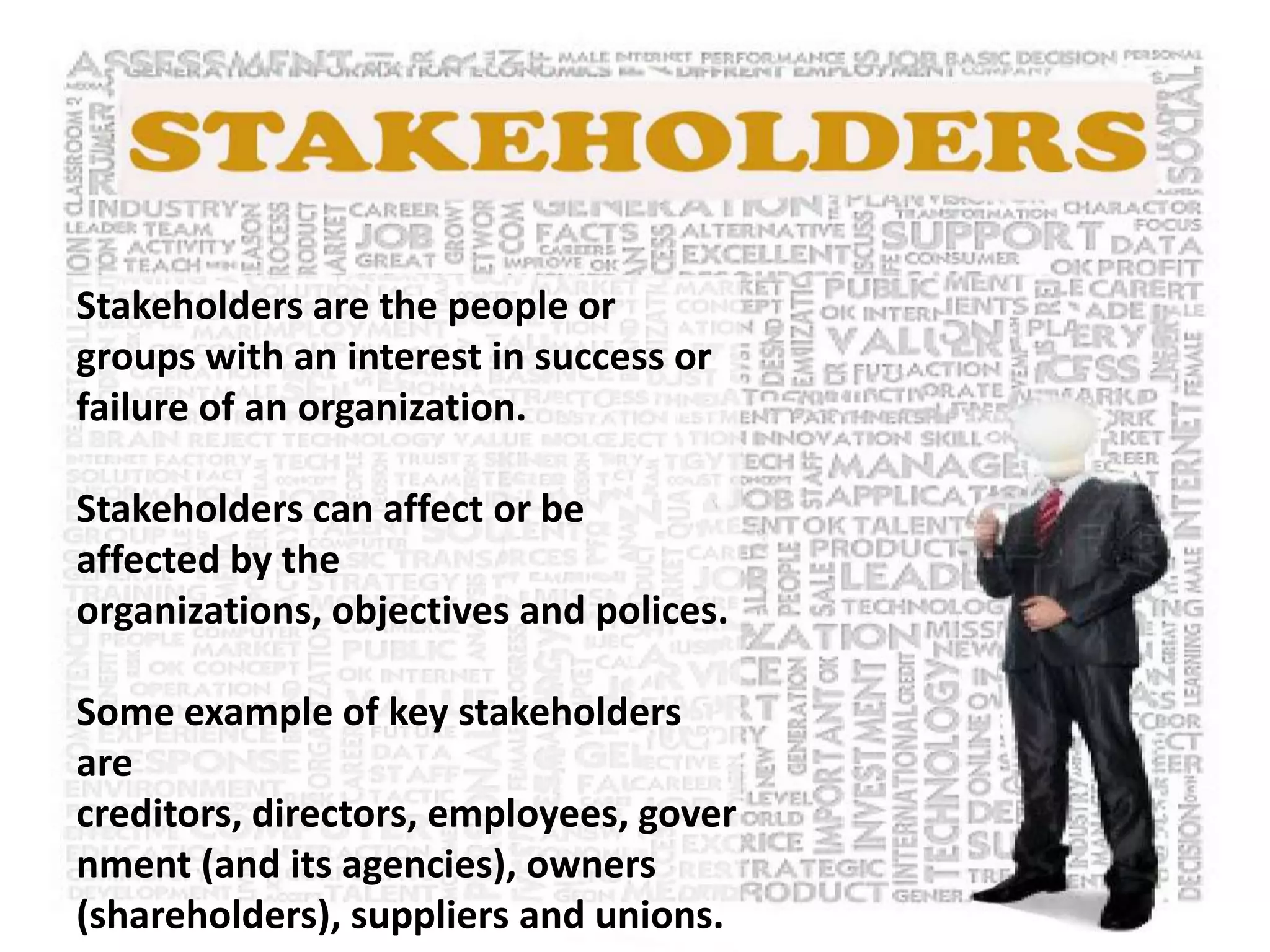STAKEHOLDERS | PPTX