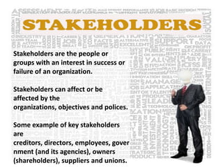 STAKEHOLDERS | PPTX
