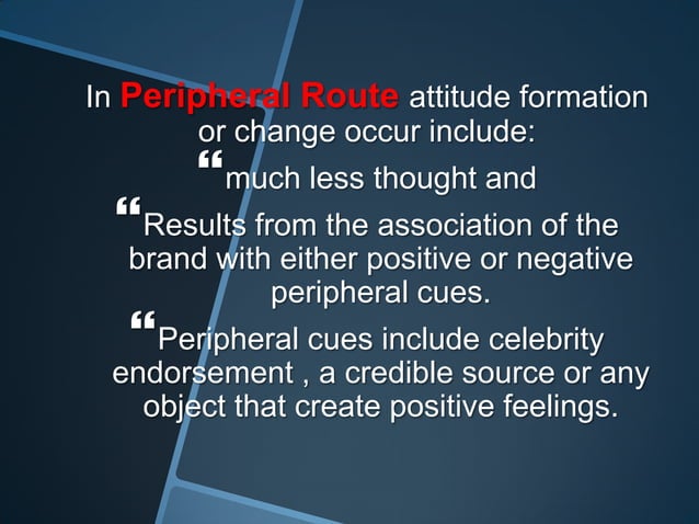 Consumer Involvement | PPT