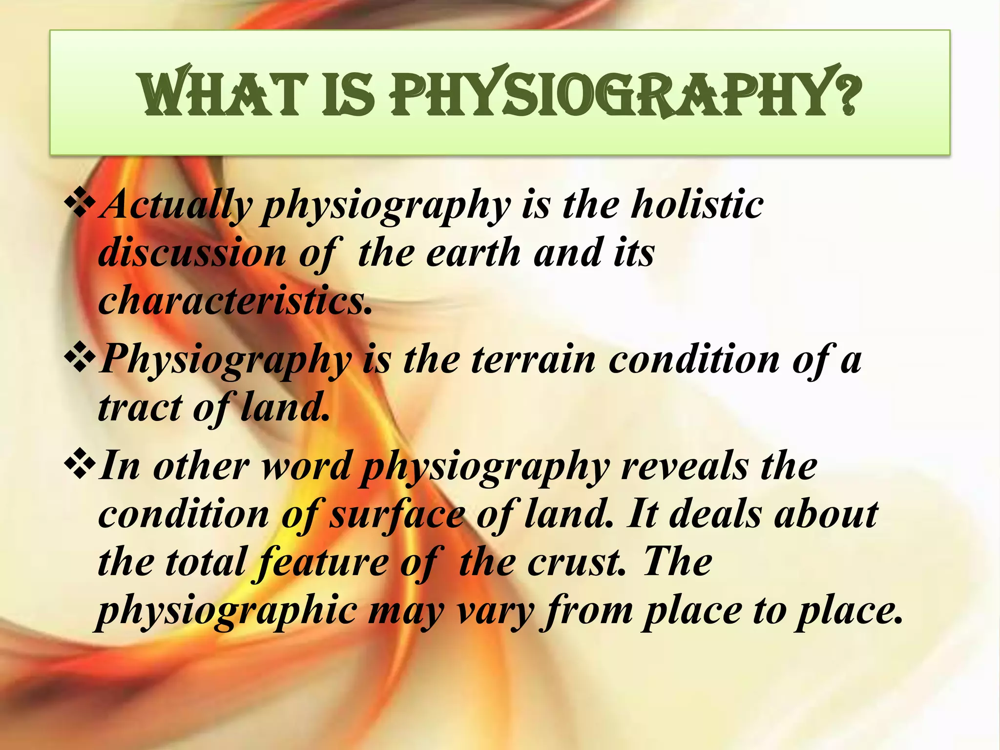 Physiography of Bangladesh | PPTX
