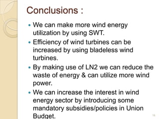Wind Energy Utilization | PPTX
