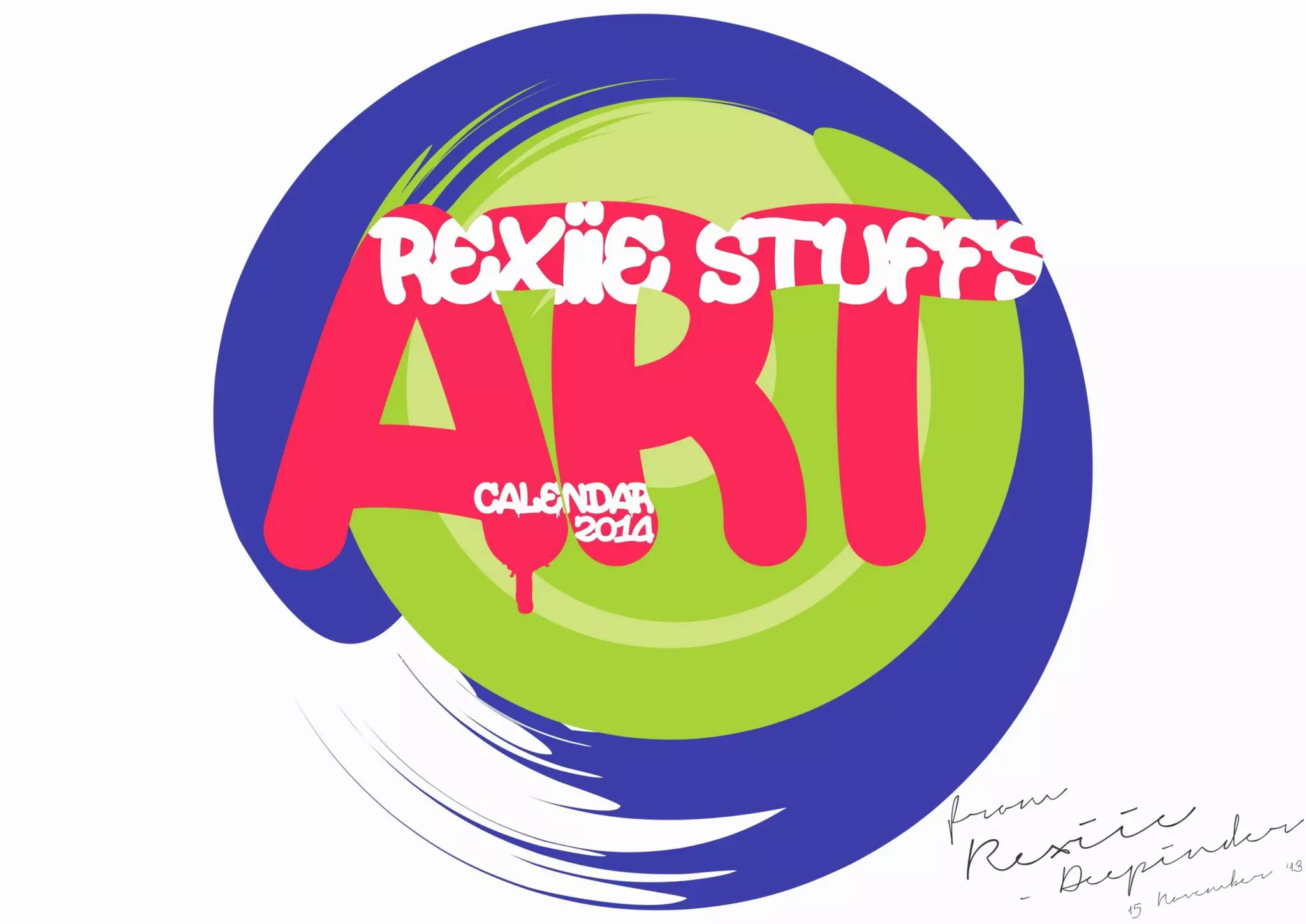 Rexiie Stuffs ART Calendar 2014 | PDF