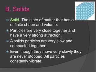 Three States of Matter | PPTX