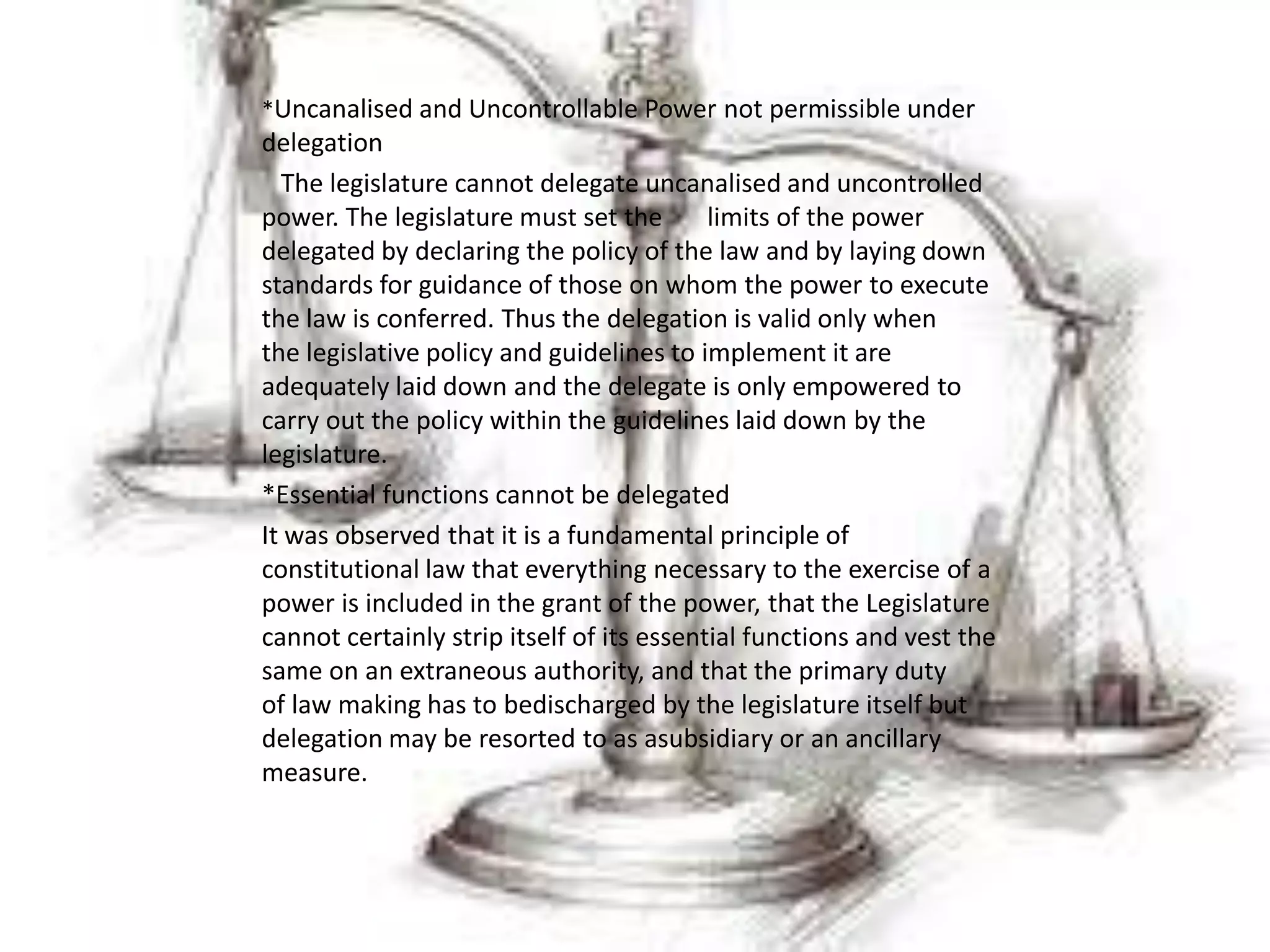 Delegated legislation | PPTX
