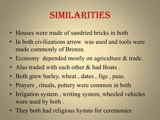 COMPARING TWO CIVILIZATIONS | PPTX