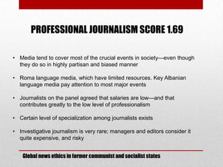 Presentation on media in Macedonia at BEA Conference | PPT