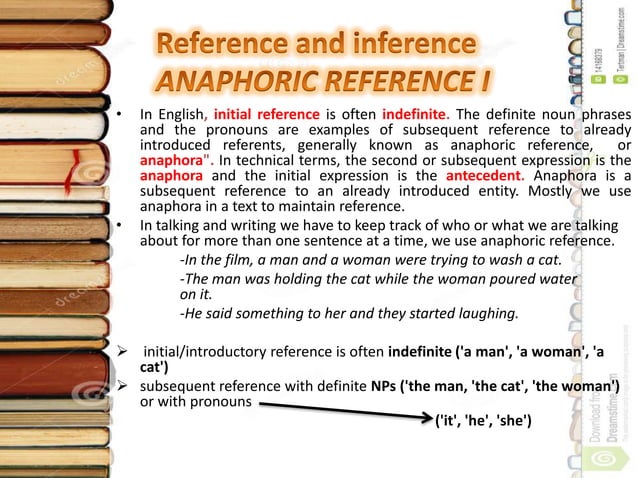 Pragmatic Referece and Inference | PPTX