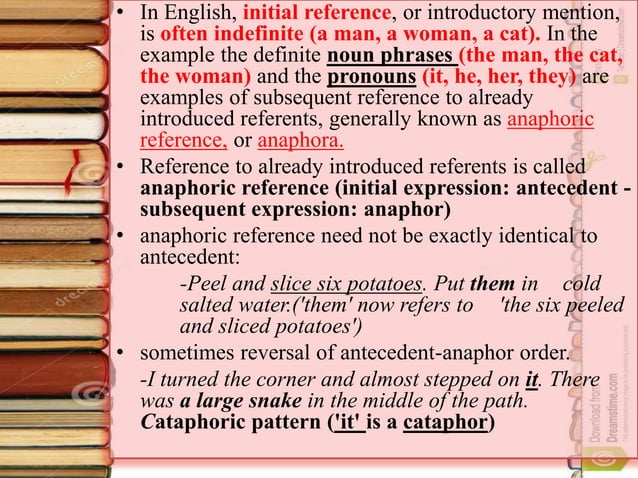 Pragmatic Referece and Inference | PPTX