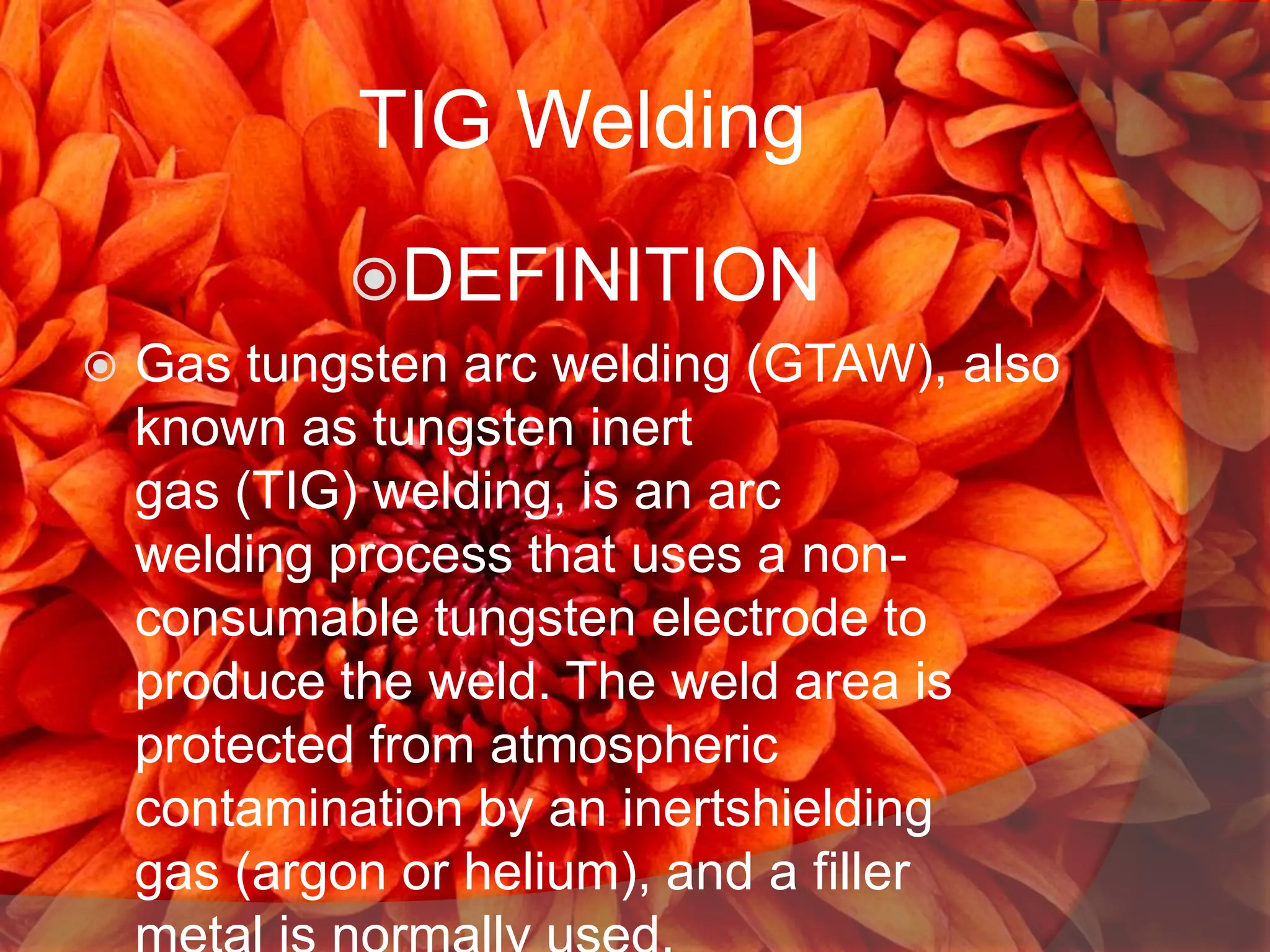 TIG Welding (Tungsten Inert Gas Welding) | PPTX