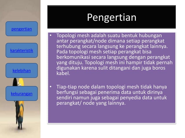 kelebihan dan kelemahan topologi mash | PPT
