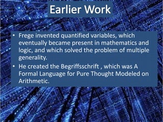Gottlob Frege Powerpoint | PPTX