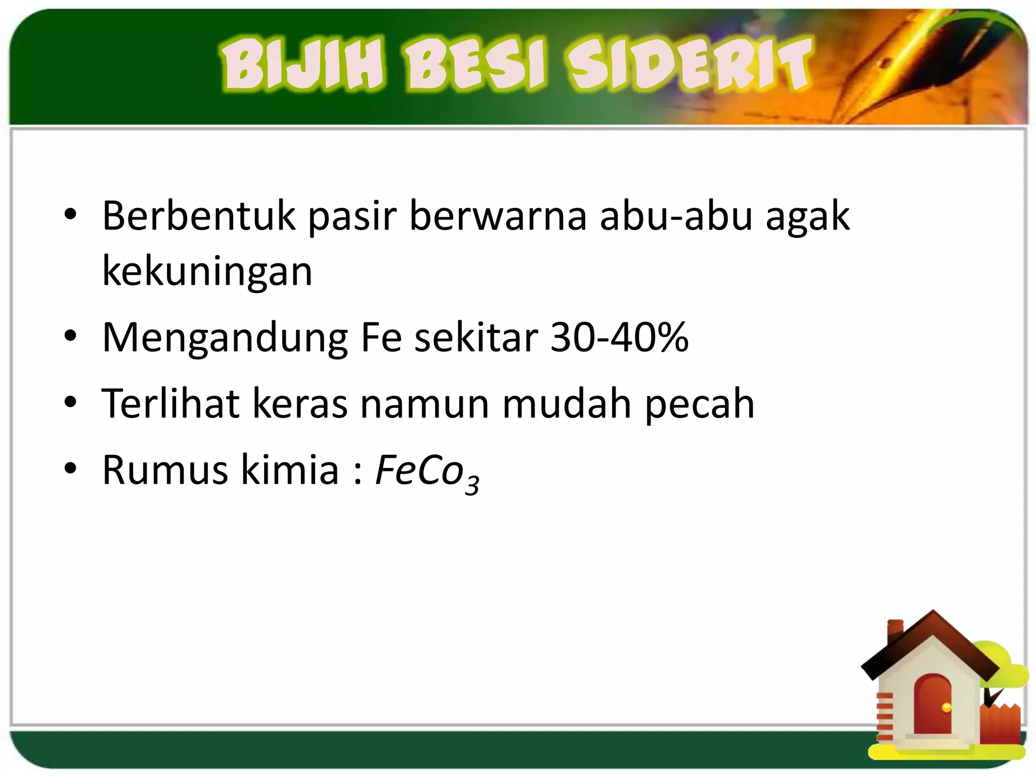 KIMIA - Pembuatan Besi | PPTX