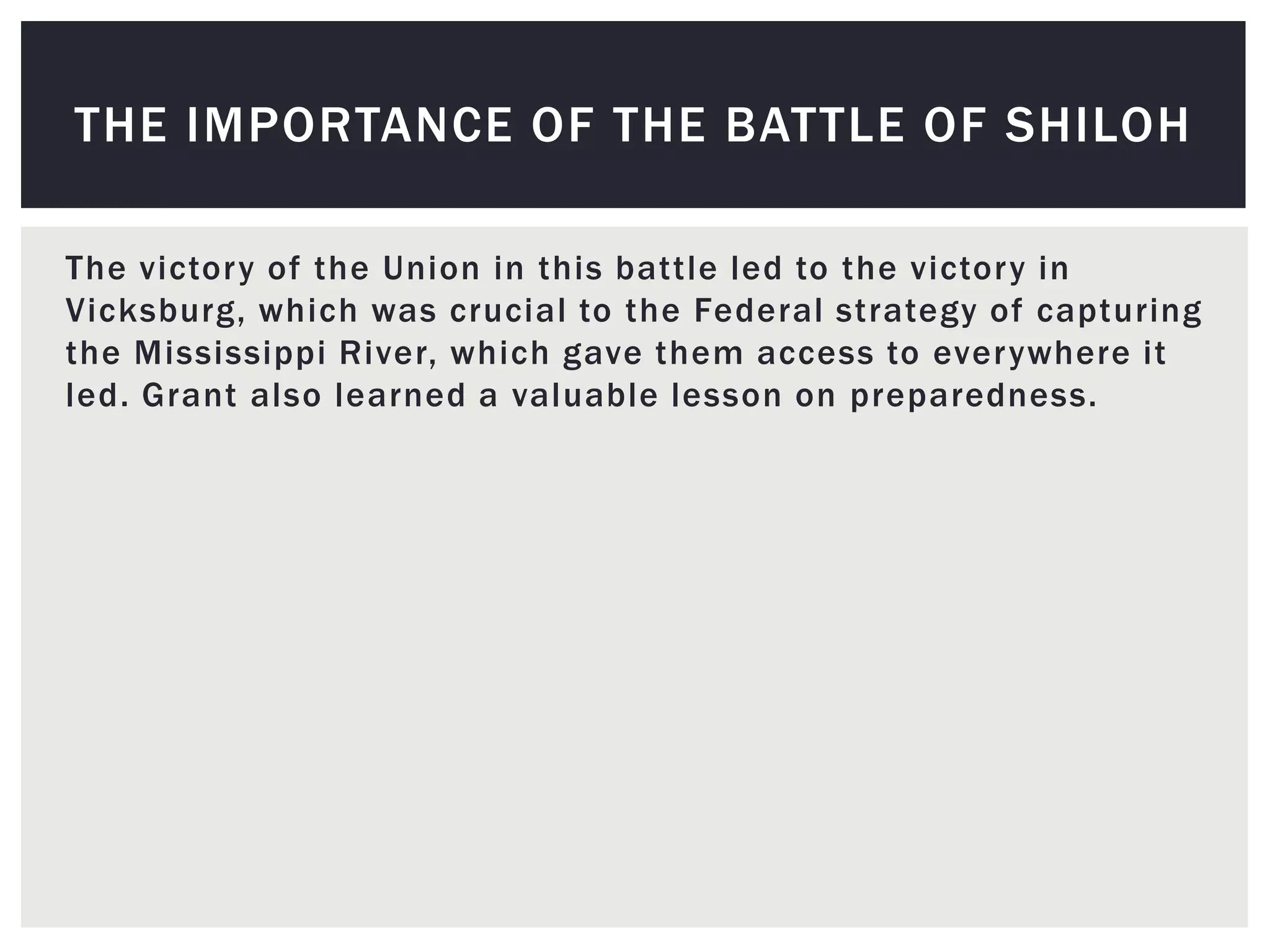 Battle of Shiloh | PPTX