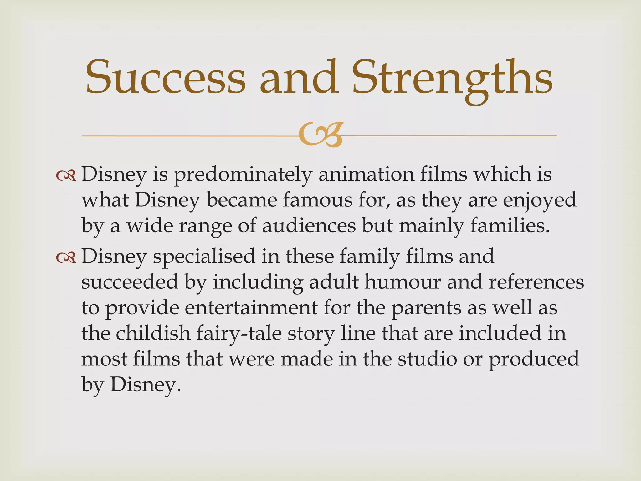 Disney Presentation | PPT