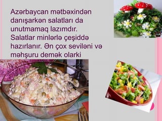 Azərbaycan Milli Metbexi | PPTX