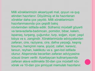 Azərbaycan Milli Metbexi | PPTX