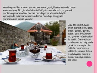 Azərbaycan Milli Metbexi | PPTX