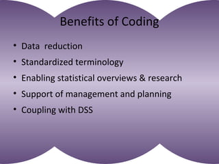 Introduction to medical coding standards and SNOMED-CT | PPT