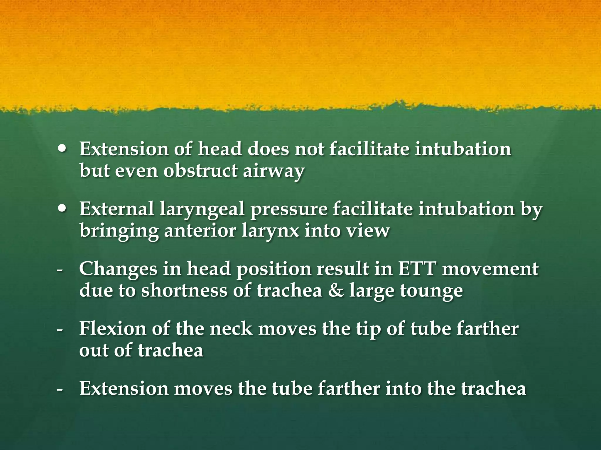 The Premature Infant & Anaesthesia | PPTX