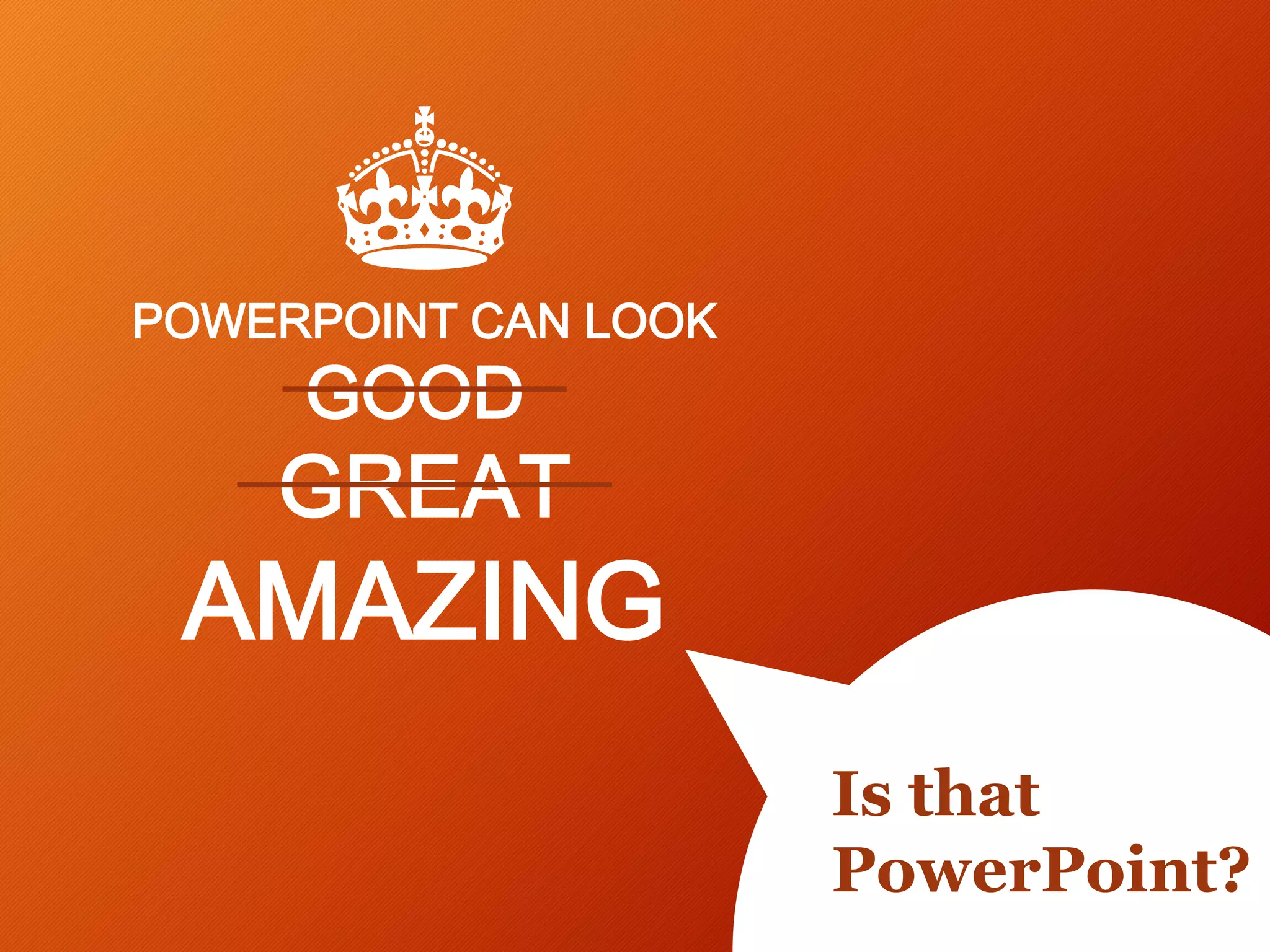 Keep Calm and Turn Your PowerPoint On | PDF