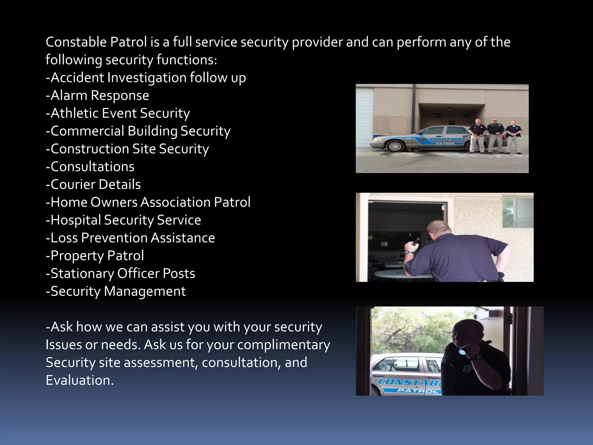 Constable Patrol | PDF