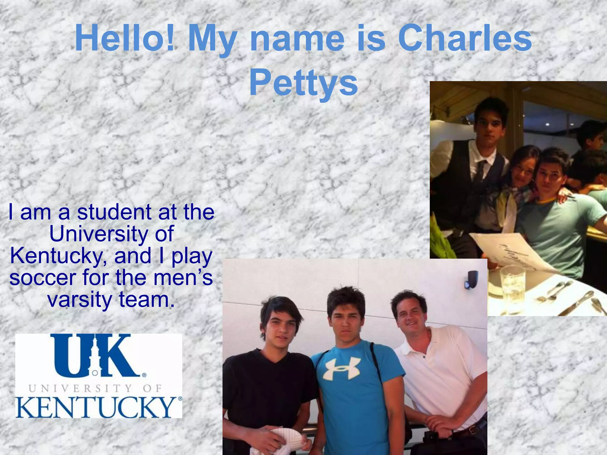 Charlie Petty\'s Presentation | PPTX