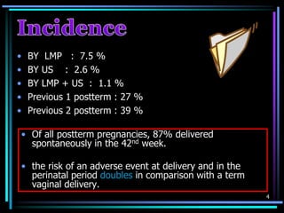 post date pregnancy | PPTX