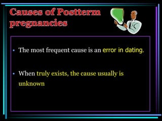 post date pregnancy | PPTX