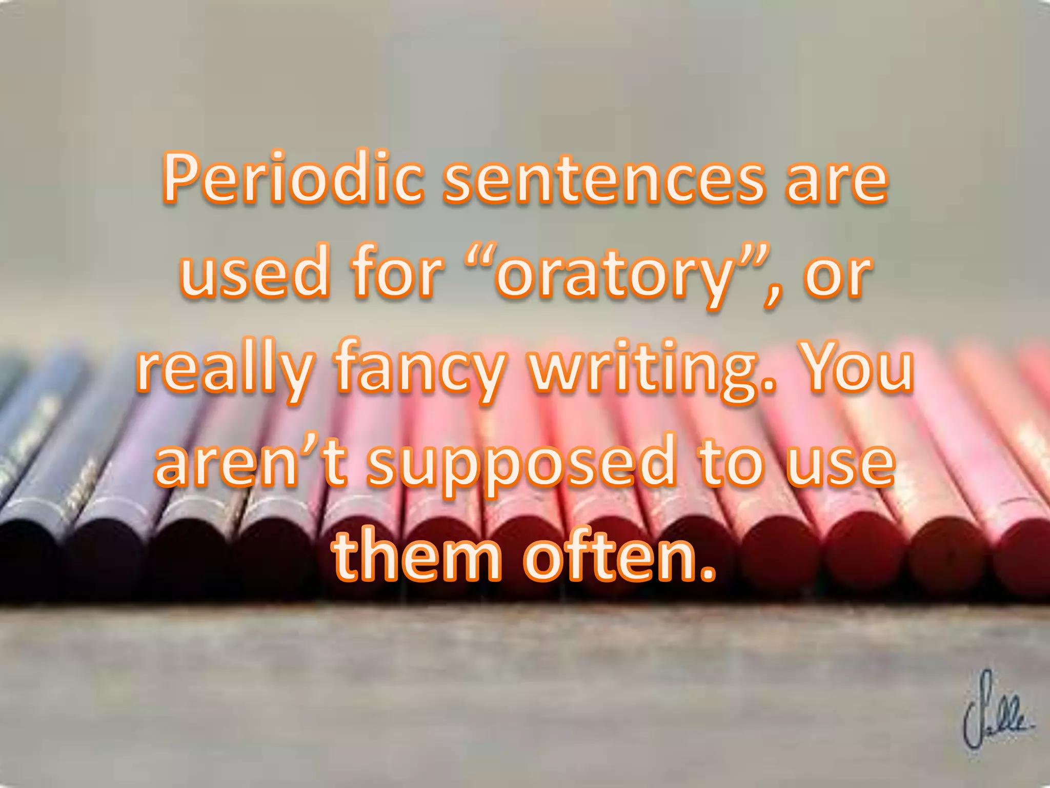 Loose and Periodic Sentences | PPTX