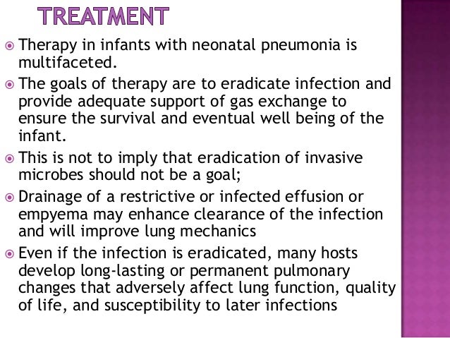 congenital pneumonia