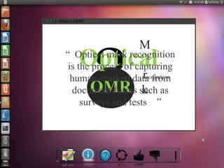 OMR-OPTICAL MARK RECOGINITION | PPTX