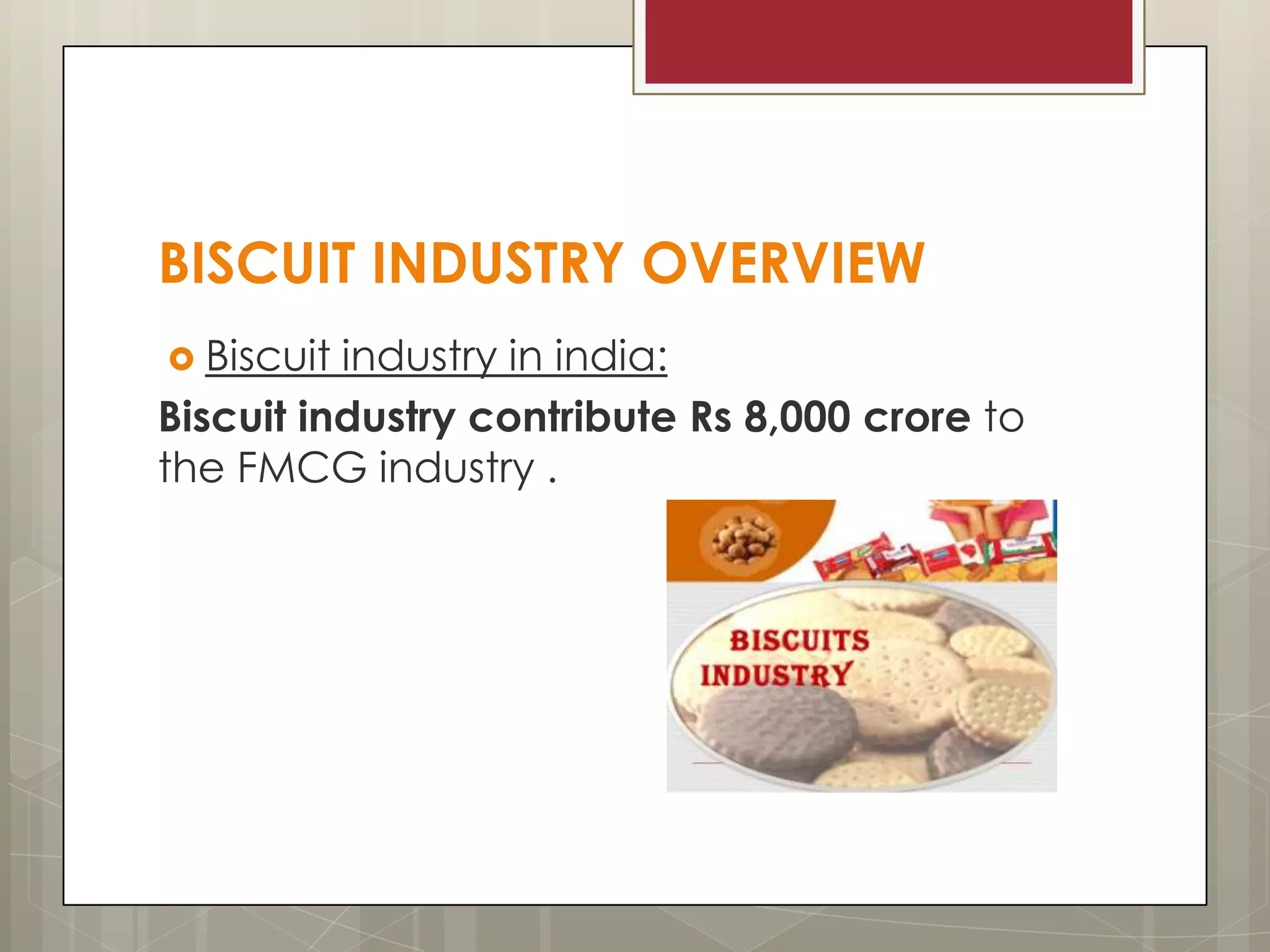 supply chain management for biscuits industry | PPTX
