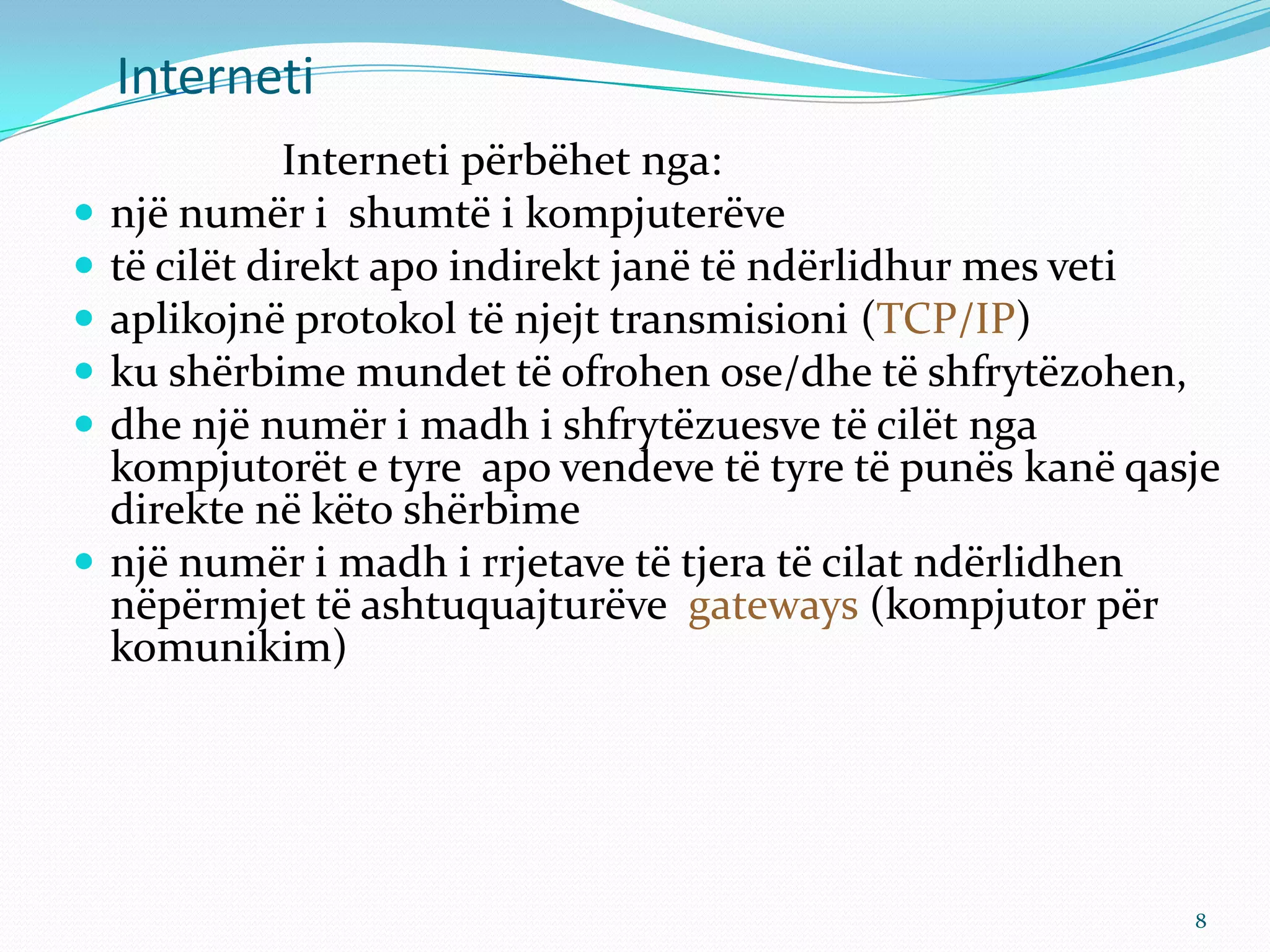 rrjetat kompjuterike | PPTX