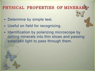 MINERALS | PPTX