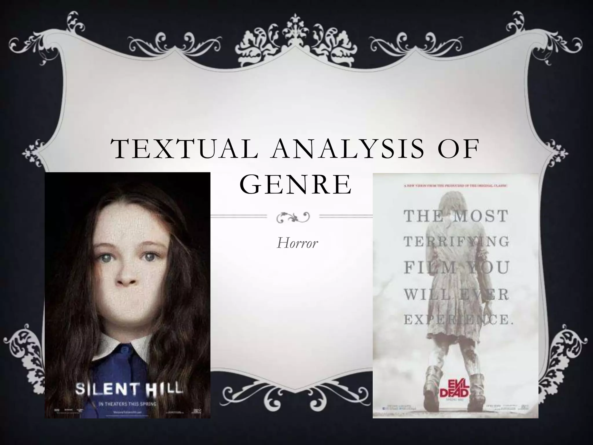 Textual Analysis: Genre | PPT