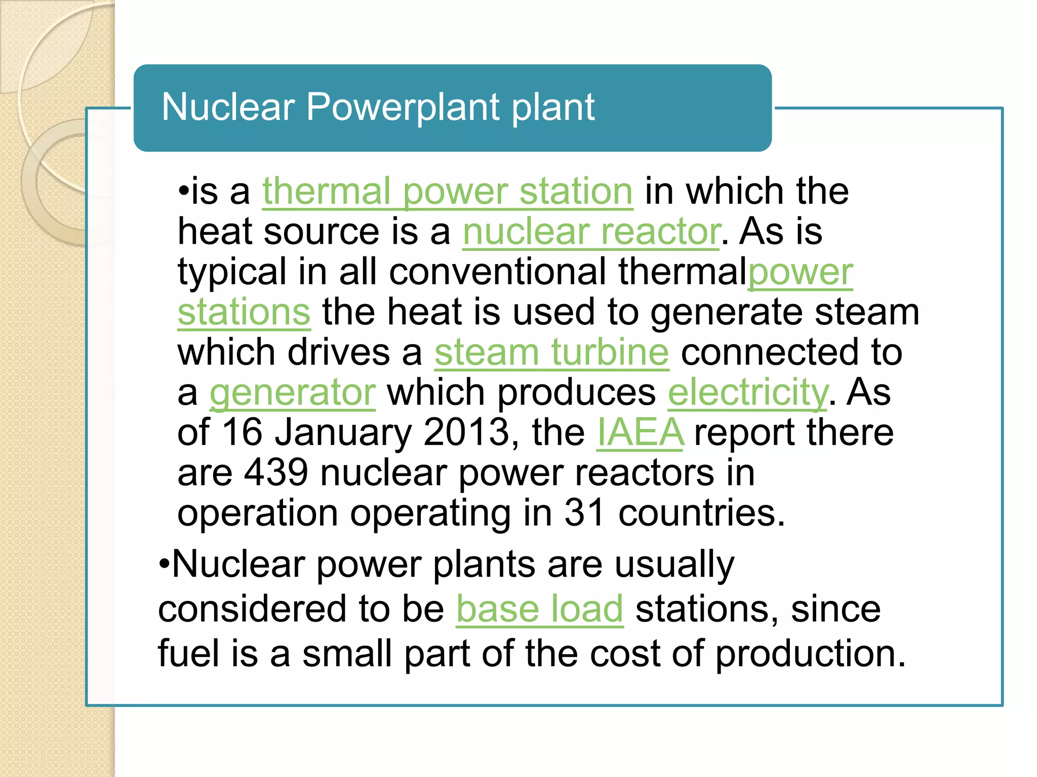 nuclear power plant | PPT