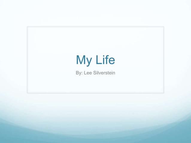 My Life | PPTX
