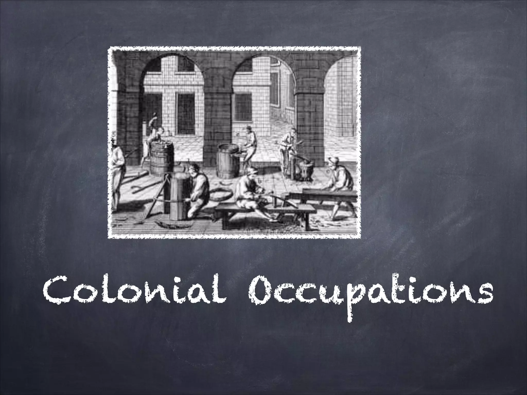 Colonial Occupations | PDF