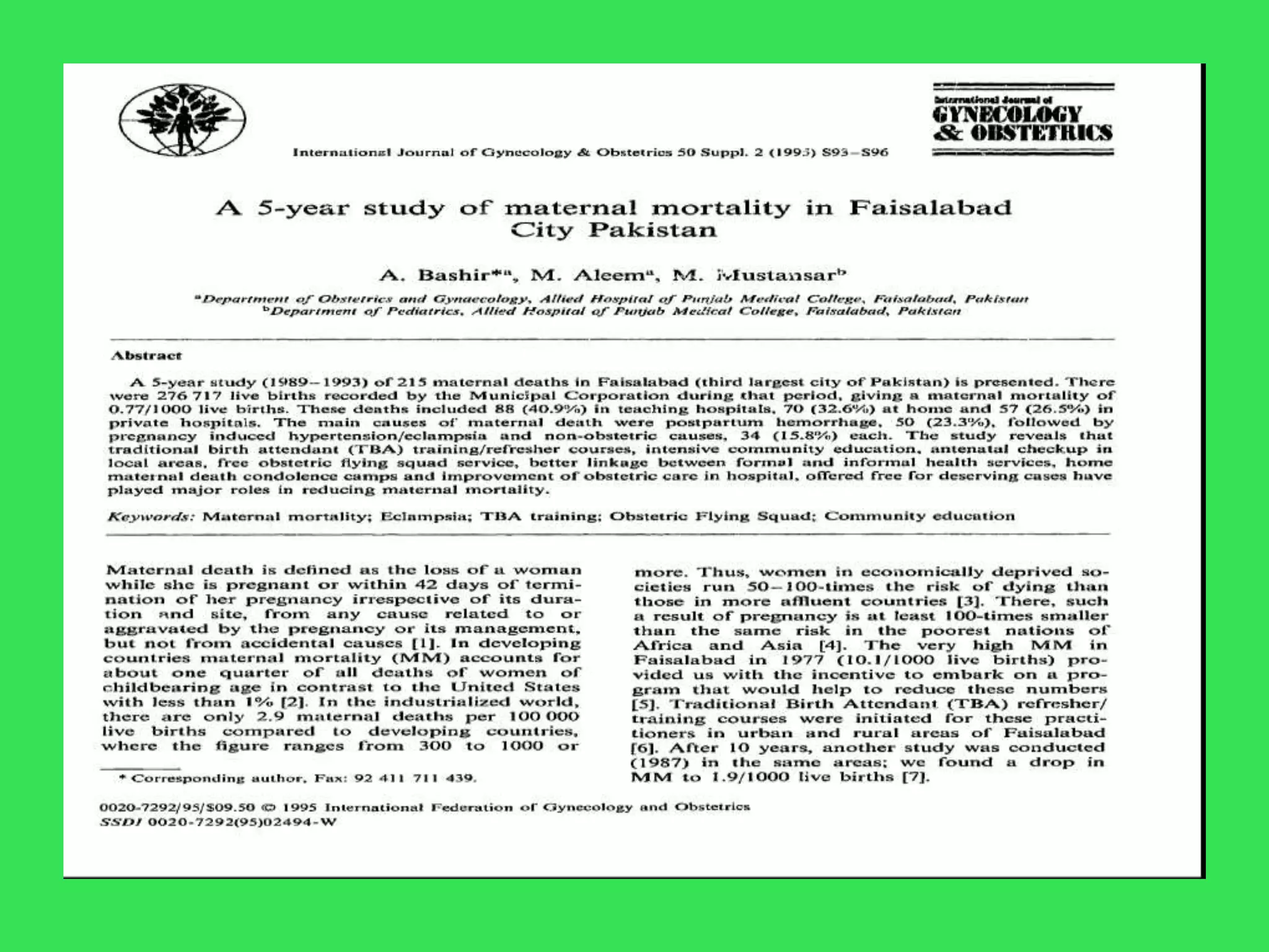 international publication | PPT