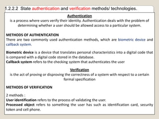 aunthetication | PPT