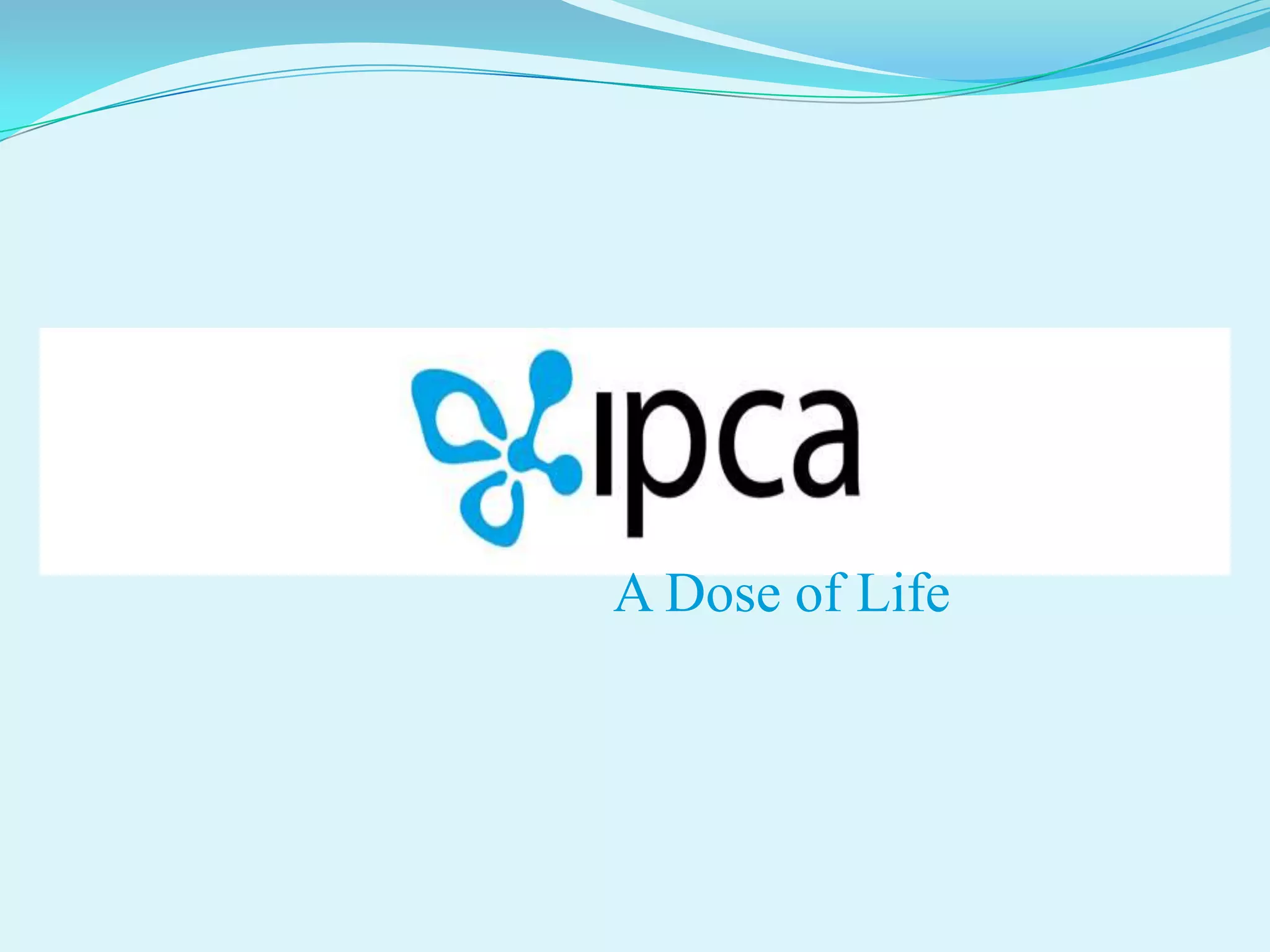 IPCA Labs | PPT