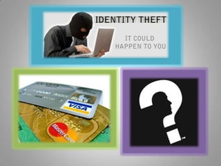 Identity Theft Presentation | PPTX