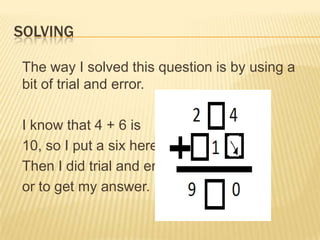 Maths Mate Term 1 Sheet 1 Problem Solving | PPTX